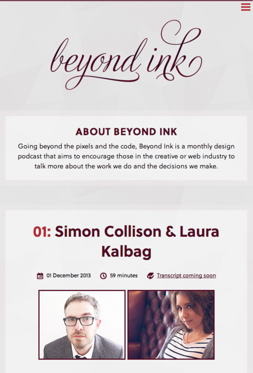 Laura Kalbag – Guest on Beyond Ink podcast