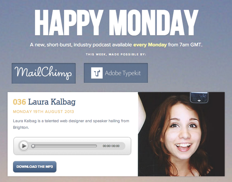 Laura Kalbag – Guest on Happy Monday Podcast